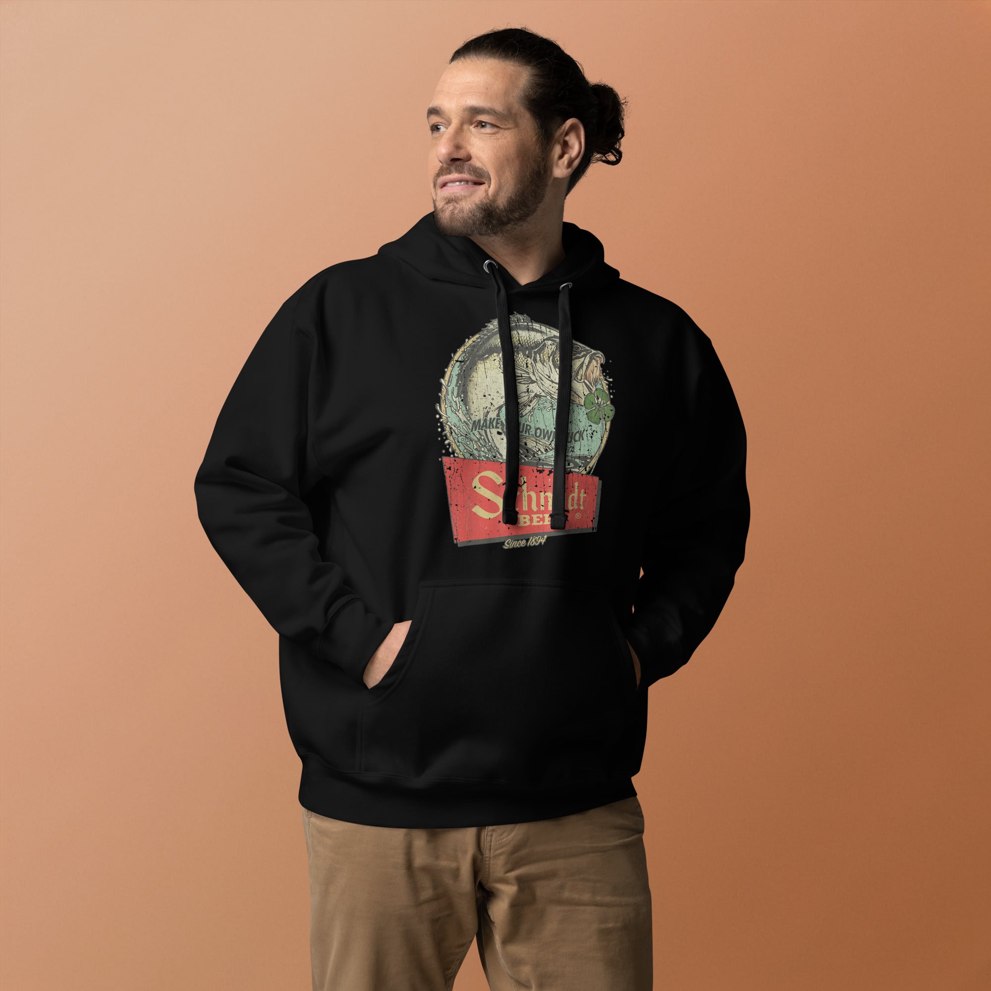 Vintage Schmidt Bass Fishing Hoodie – Reel Life Clothing