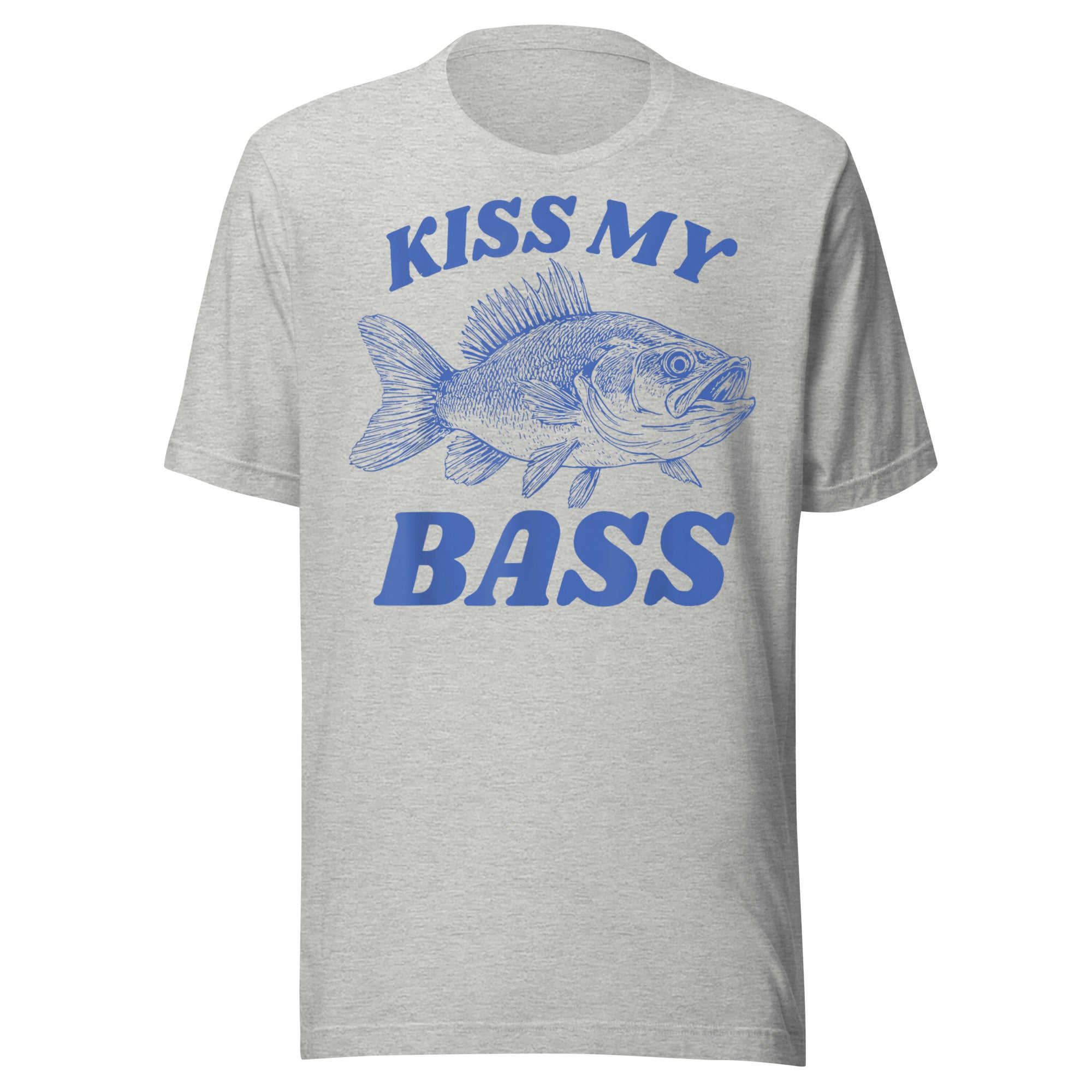 Kiss My Bass T‑Shirt | Funny Bass Fishing Tee – Reel Life Clothing